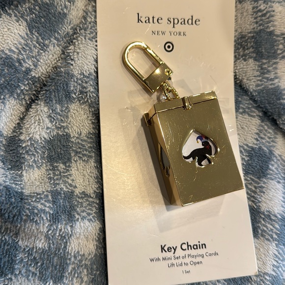 kate spade | Accessories | Mini Deck Of Cards Bag Charm Keychain Kate ...